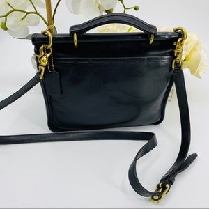 Coach | Bags | Coach Vintage Leather Turn Lock Bag | Poshmark